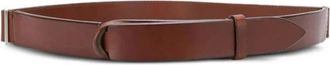 Orciani Homme, Accessoires, Brun, Taille: ONE Size Nobuckle Bull Belt