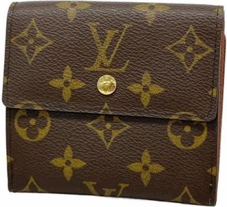 Louis Vuitton unisex, Pre-owned, Brun, Taille: ONE Size Portefeuille en tissu Pre-owned