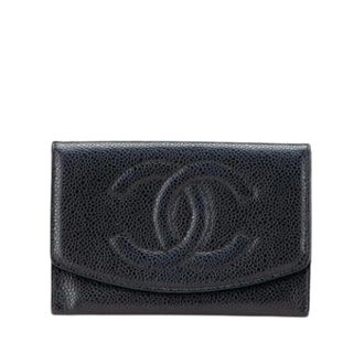Chanel Pre-owned Cuir petite-maroquinerie - Femme - Pre-owned - Noir - Taille: ONE Size