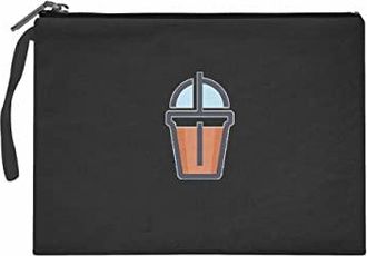 Bonateks Femme Frfcb101599 Femme Clutches, Noir, Black EU