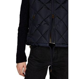 Moncler Cardigan matelass&eacute; &agrave; col et manches textur&eacute;s
