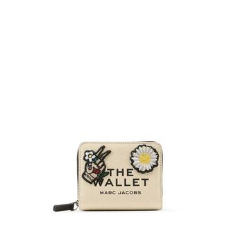 Marc Jacobs Portefeuille Camp Patchwork en cuir m&eacute;lang&eacute;
