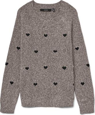 Vero Moda Vmdoffy Intarsia Ls O-NCK Pullov Ga Noos