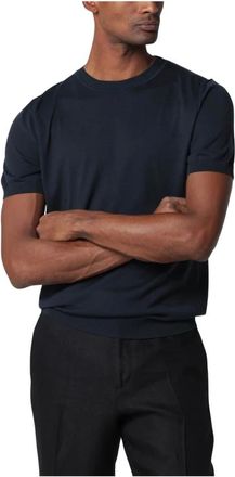 Lardini Homme, Tops, Bleu, Taille: 2XL T-Chemises