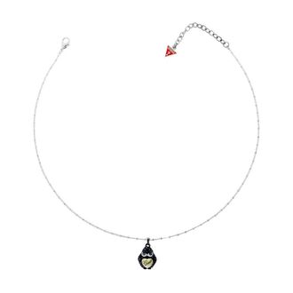 Guess Femme, Accessoires, Gris, Taille: ONE Size Transparent Stainless Steel Necklace