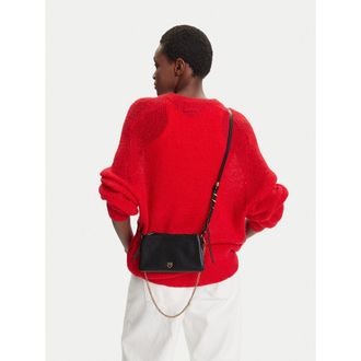 Pinko Handtasche PINKO Double Mini Al 25-26 PLTT 105359 A0QO Schwarz