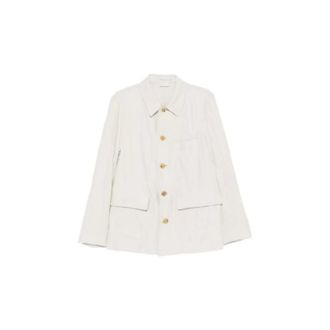 Dries Van Noten Homme, Vestes, Blanc, Taille: M Braxton Jacket