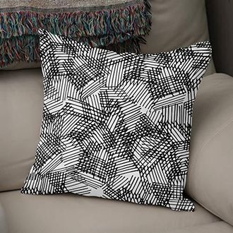 Bonamaison Le Jardin du Lin Kissen Zierkissenbezug Kissenbezug, Zufälliges Muster Dekoration, Für Zuhause Autos Büro Sofa Wohnzimmer Couch Schlafzimmer Dekor, 50