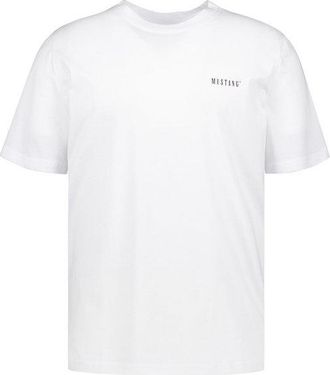Mustang Jeans Herren T-Shirt wei&szlig;