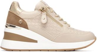 Xti Sneakers Femme Beige - Chaussures Confortables et polyvalentes - Mode d&eacute;contract&eacute;e - Mod&egrave;le 14544901 (Taille40)