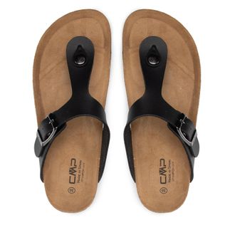 F.lli Campagnolo Zehentrenner CMP Eco Mymosa Wmn Flip FLop 3Q91036 Schwarz