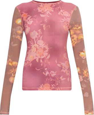 Diesel Femme, Tops, Rose, Taille: 38 FR T-Moky-Ls Top