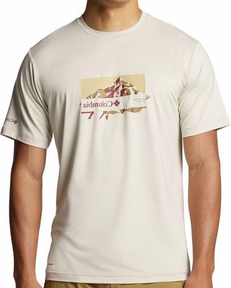 Columbia T-Shirt Kwick Hike T-Shirt mit Print auf der Vorderseite
