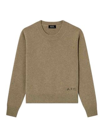 A.P.C. A. P.C. Pull Col Rond - Couleur Chair
