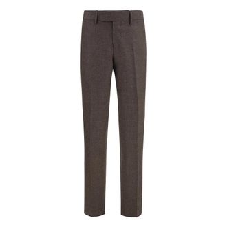 Lardini Ma&szlig;geschneiderte Viskosehose - - Trousers - Herren - Braun - XL