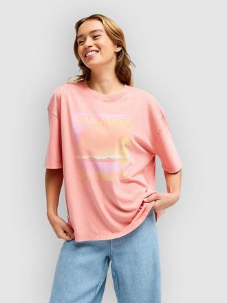 Roxy Talloversize Washed T-Shirt camellia