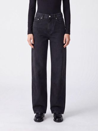 Our Legacy Jean Wata-Cut large en denim de coton &agrave; taille haute