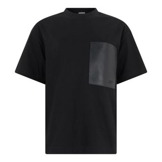 Bottega Veneta T-Shirt aus Baumwolljersey - - Tops - Damen - Schwarzk - XS