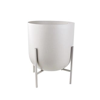 Boltze Übertopf-Set Kilana Metall 2-teilig Metall Beige