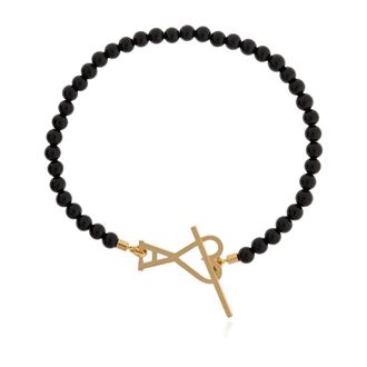 Ami Beaded Bracelet - - Accessories - unisex - Schwarzk - L