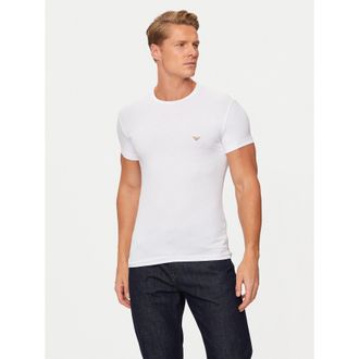 Emporio Armani T-Shirt 111035 4F512 00010 Wei&szlig; Slim Fit