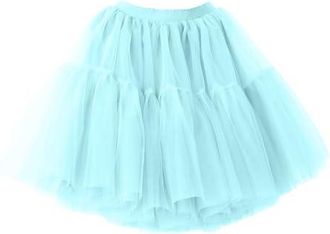 Generic Jupe Taille Haute Trapèze Midi Plissee Pantalon Poule Fourreau Anglaise Automne Mousseline Gothique Pull Medievale Annee du Franges Chocolat Une Mere 