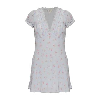LoveShackFancy Yasmin Kurzarmkleid - - Dresses - Damen - Blau - M