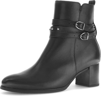 Gabor Damen Klassische Stiefeletten, Frauen Stiefeletten,daempfung,Best-Fitting,elastisch,gepolstert,polsterung,schwarz(Altsilber),38.5 EU / 5.5 UK