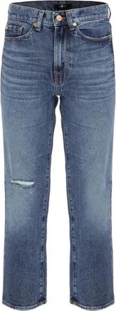 7 For All Mankind Femme, Jeans, Bleu, Taille: W30 Logan Stovepipe Jeans