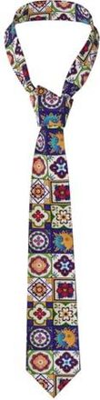 Generic Cravate Pour Homme Motif Mexicain Classique Tie &Eacute;l&eacute;gant Cravate Homme Pour Affaires Remise De Dipl&ocirc;me Mariage