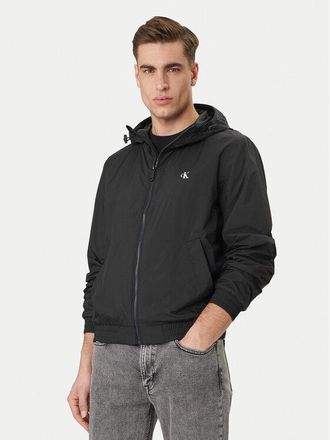 Calvin Klein Jeans Windjacke Harrington LV04RF521G Schwarz Regular Fit