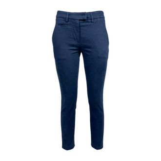 Dondup Perfect Slim Chino Hose - - Trousers - Damen - Blau - W25