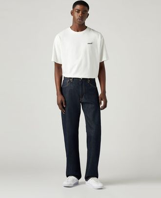 Levi's 555 - Straight Up The Score - Locker geschnittene Jeans in Blau