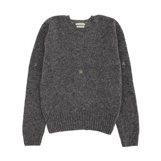J.W.Anderson Homme, Pulls, Noir, Taille: XL Pulls &agrave; col rond