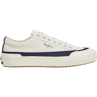Pepe Jeans London Ben Band M, Baskets Homme, Blanc (Blanc), 9