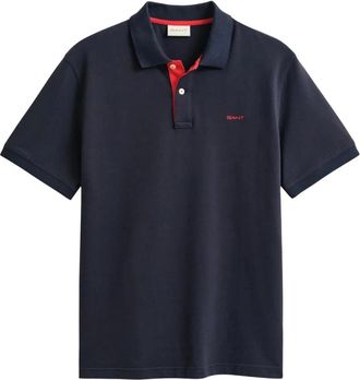 GANT Homme, Tops, Bleu, Taille: XL Polo Coton