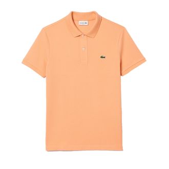 Lacoste L.12.12 Poloshirt für Herren/Damen Unisex, Piqué, Schmal (Orange)