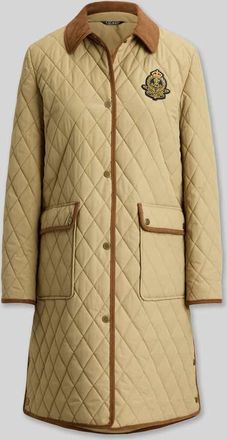Lauren Ralph Lauren Regular Fit Steppmantel mit Logo-Stitching