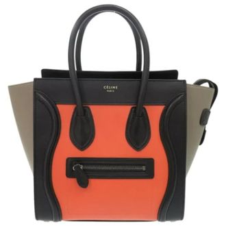 Celine Pre-owned Leder celine-taschen - - Pre-owned - Damen - Orange - ONE SIZE