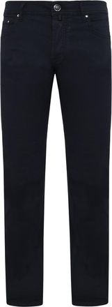 Jacob Cohen Glatte Chino Bard mit Lyocell-Anteil, Slim in