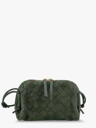 Bottega Veneta Concert Pochette suede crossbody bag - BOTTEGA VENETA - gender_Woman