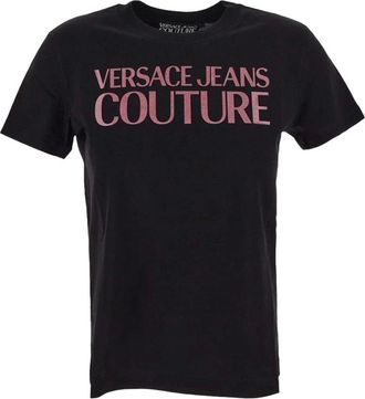 Versace Jeans Couture Femme, Tops, Noir, Taille: 38 FR T-shirt