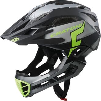Cratoni C-Maniac Pro MTB Helm Black/Lime Matte Kopfumfang L/XL | 58-61cm 2020 Fahrradhelm