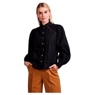 Vero Moda Y.A.S Damen YASKENORA LS Shirt S. NOOS Bluse, Black, XXL