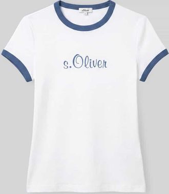 s.Oliver Red Label Regular Fit T-Shirt aus reiner Baumwolle - s.Oliver x Heidi Klum