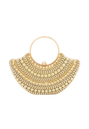 Faina Minaudi&egrave;re Minaudi&egrave;re Frauen Beige