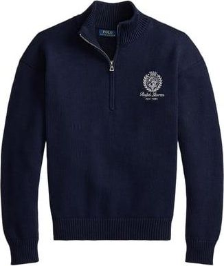 Polo Ralph Lauren Pull Wimbledon &agrave; logo brod&eacute; en coton