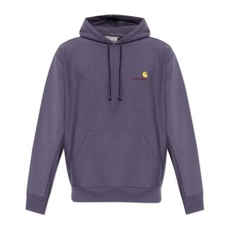Carhartt Work in Progress Homme, Sweatshirts et sweats &agrave; capuche, Violet, Taille: XL American Script SweaT-shirt