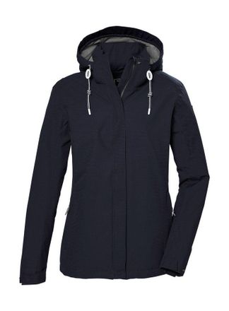 Killtec Outdoorjacke KOS 61 WMN JCKT Funktionsjacke: wasser- und winddicht, atmungsaktiv, abnehmbare Kapuze