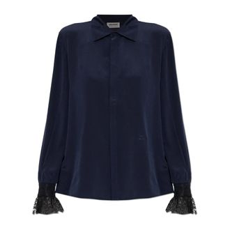 Zadig&Voltaire Thely Silk Shirt - - Blouses & Shirts - Damen - Blau - M